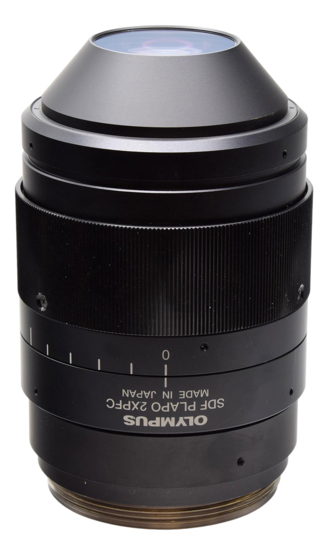 Olympus SDF PLAPO 2X PFC Auxiliary Lens – Microscope Central