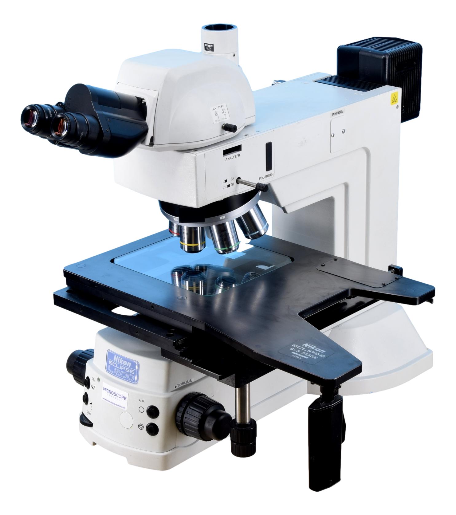 Nikon L200 Brightfield & Darkfield Inspection Microscope – Microscope ...