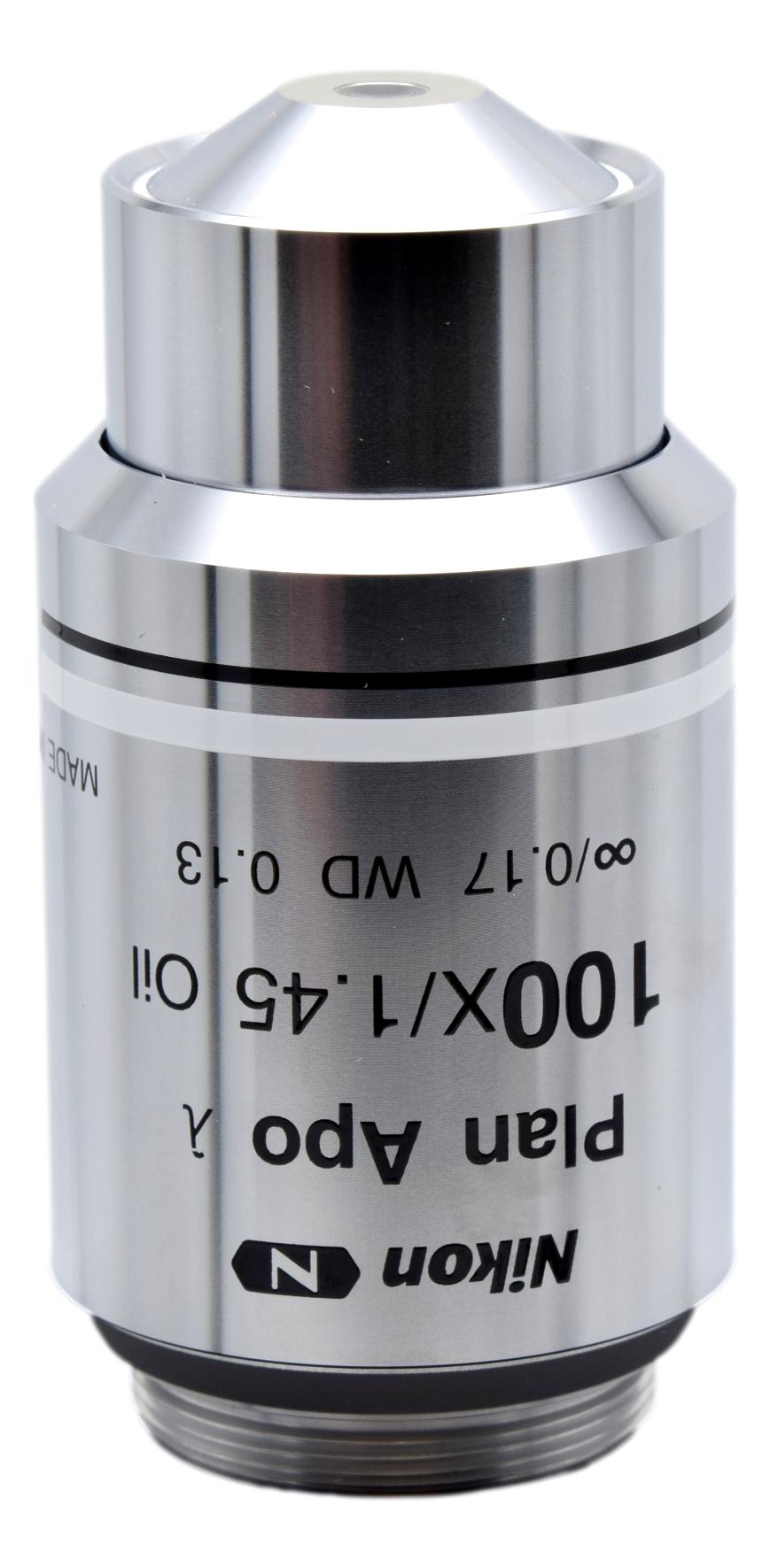 Nikon Plan Apo Lambda 100x Oil Microscope Objective – Microscope Central