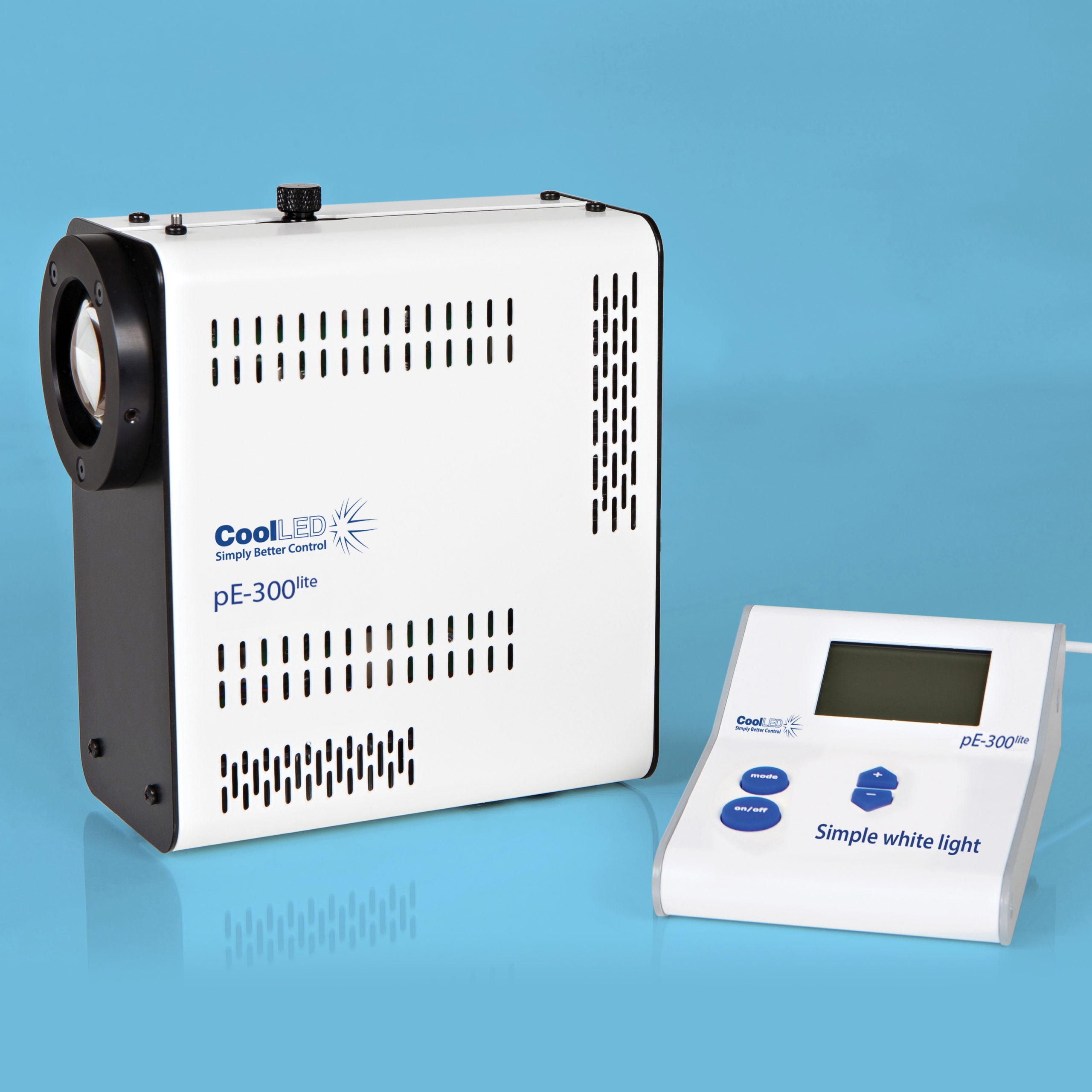 CoolLED pE-300lite | Simple White Light (DAPI to Cy5) LED Illumination – Microscope Central