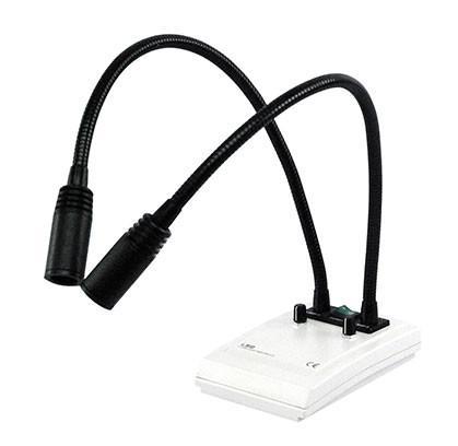 Dual Pipe LED Illuminator – Microscope Central