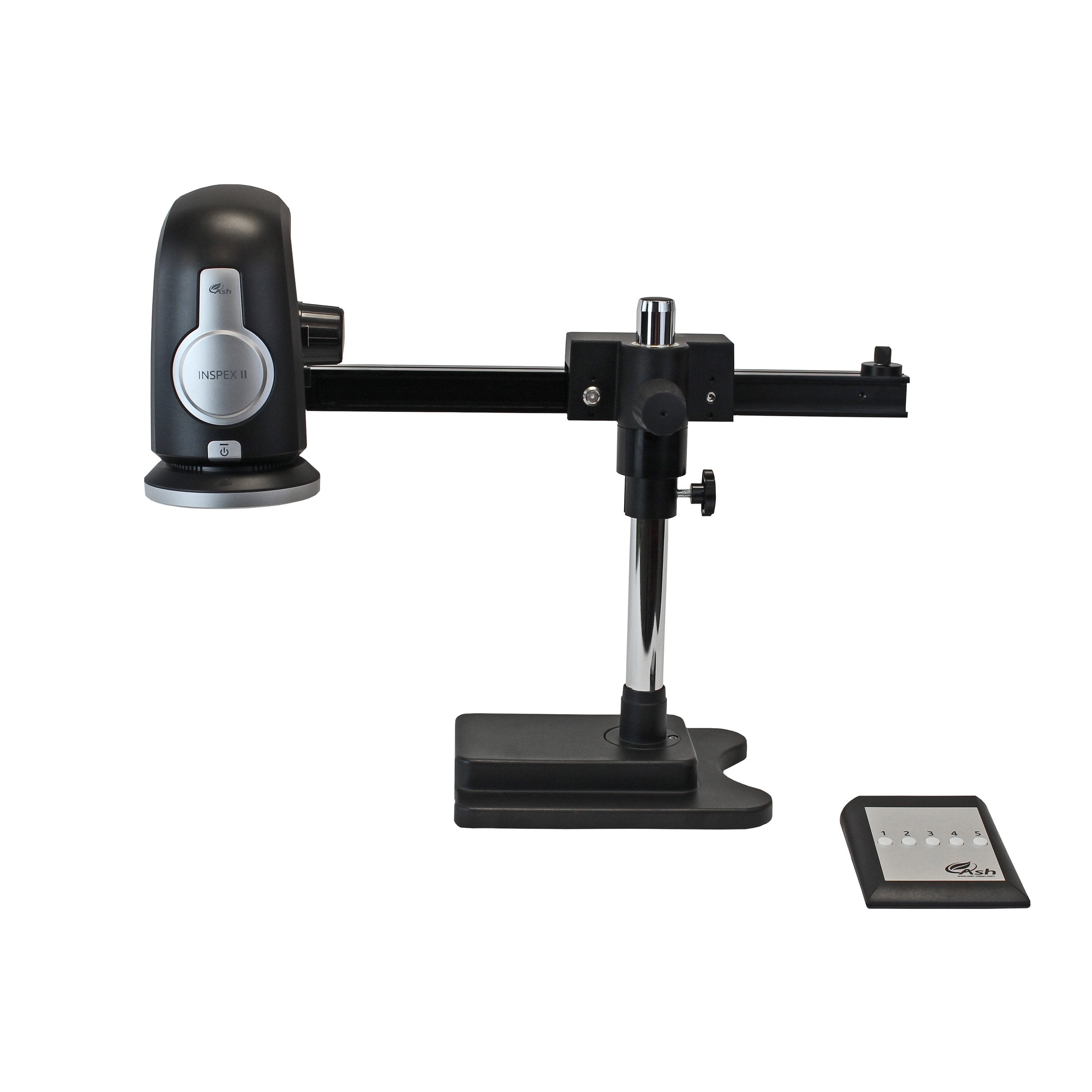 Ash Vision Inspex II Digital Microscope System On Gliding Arm Boom Sta ...