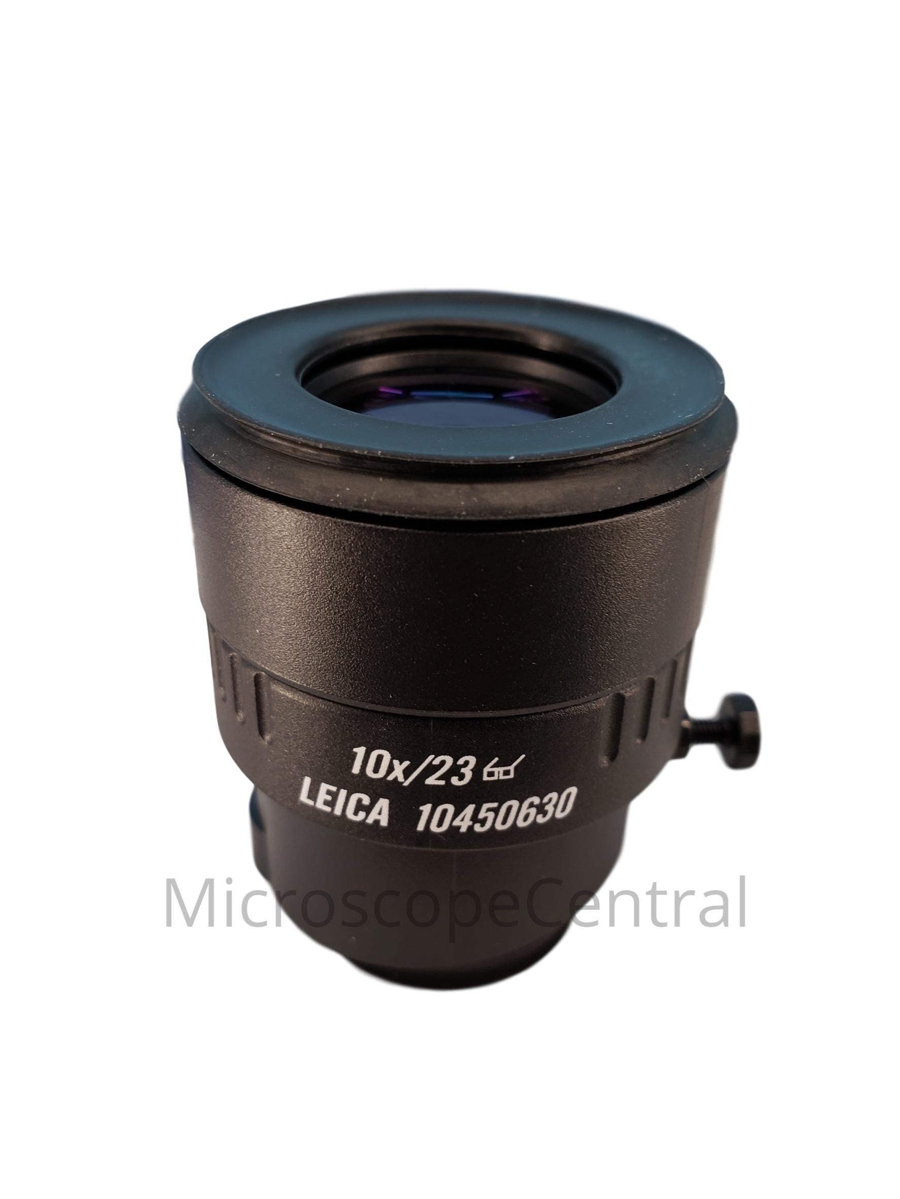 Leica 10x/23B Widefield Stereo Microscope Eyepiece – Microscope Central