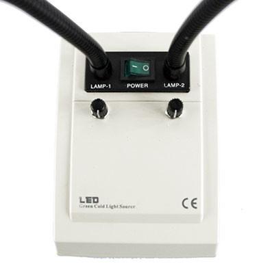 Dual Pipe LED Illuminator – Microscope Central