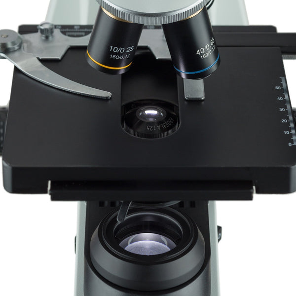 AmScope 40X-1000X LED Biological Trinocular Compound Microscope ...