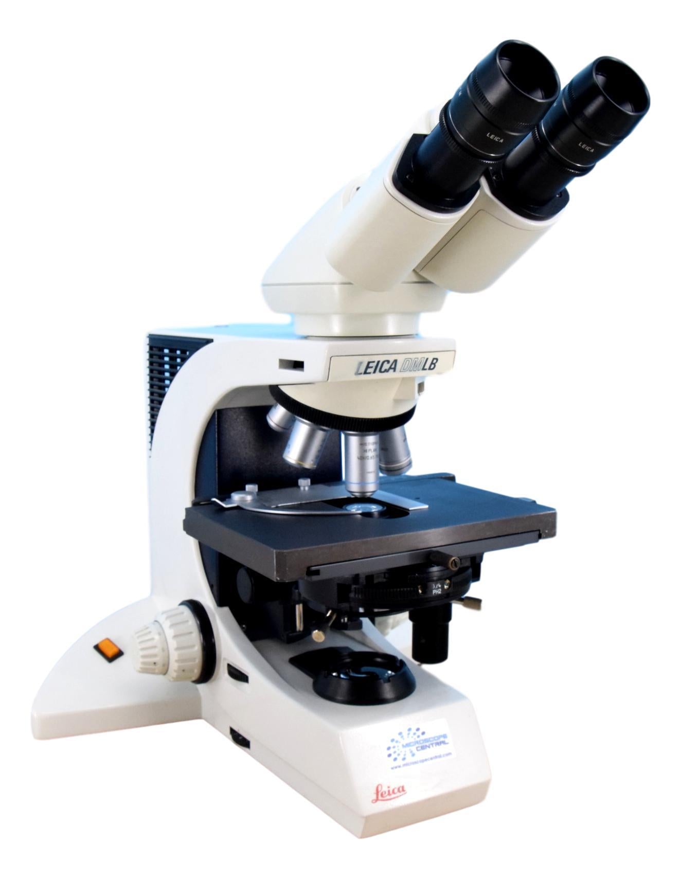 Leica DMLB Phase Contrast & Darkfield Microscope – Microscope Central