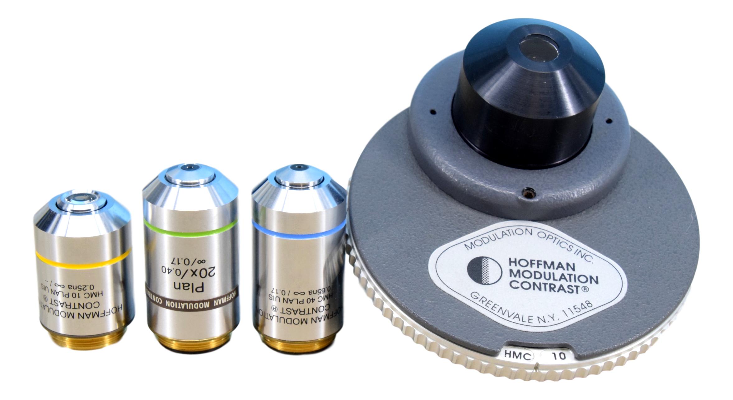 Olympus Hoffman Modulation Contrast Objective Set – Microscope Central