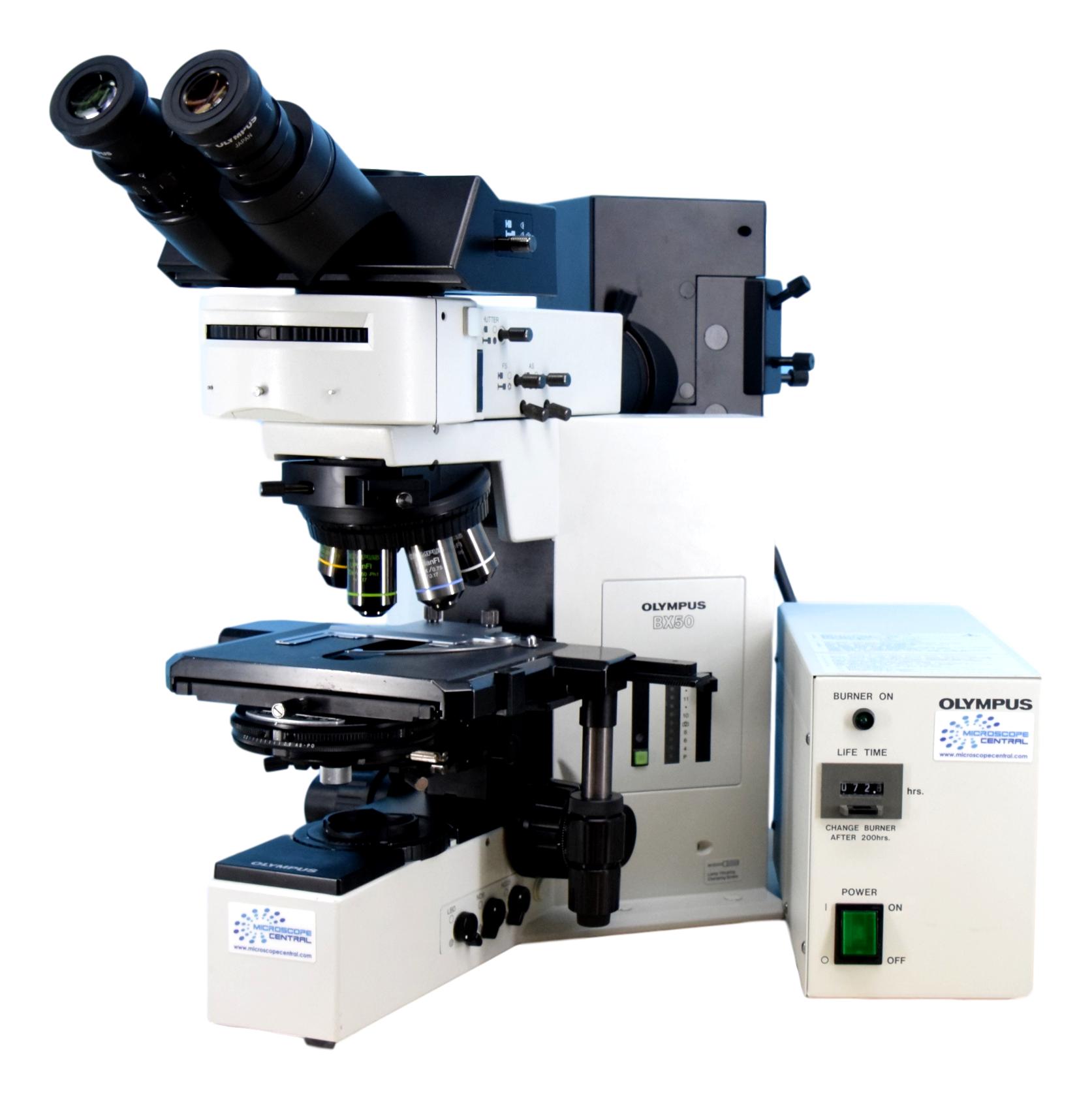 Olympus BX50 DIC Fluorescence Microscope – Microscope Central
