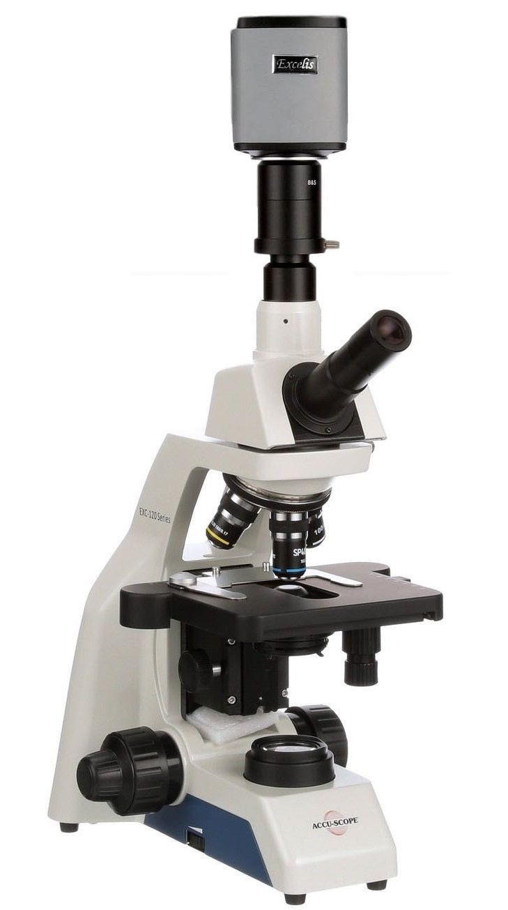 Digital Middle School / High School Microscope | Accu-Scope EXC-120 ...
