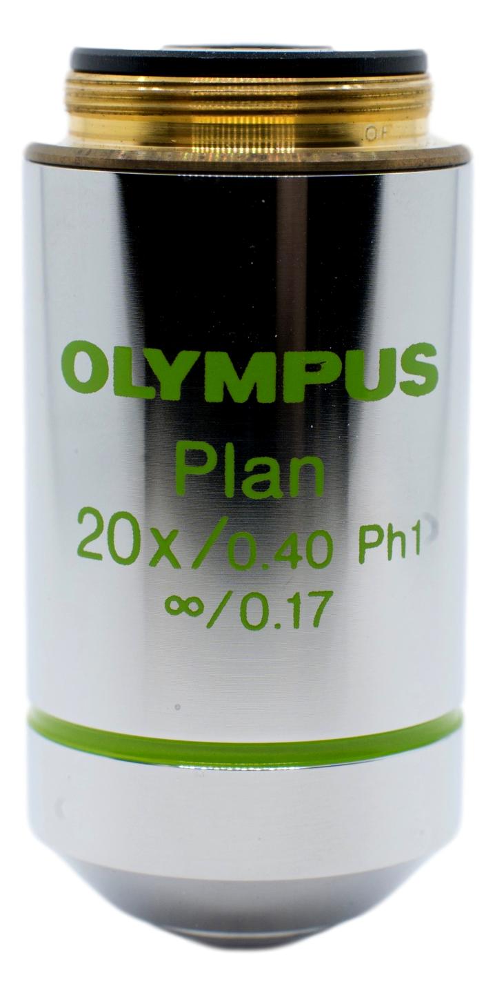 Olympus 20x Plan Phase Objective – Microscope Central