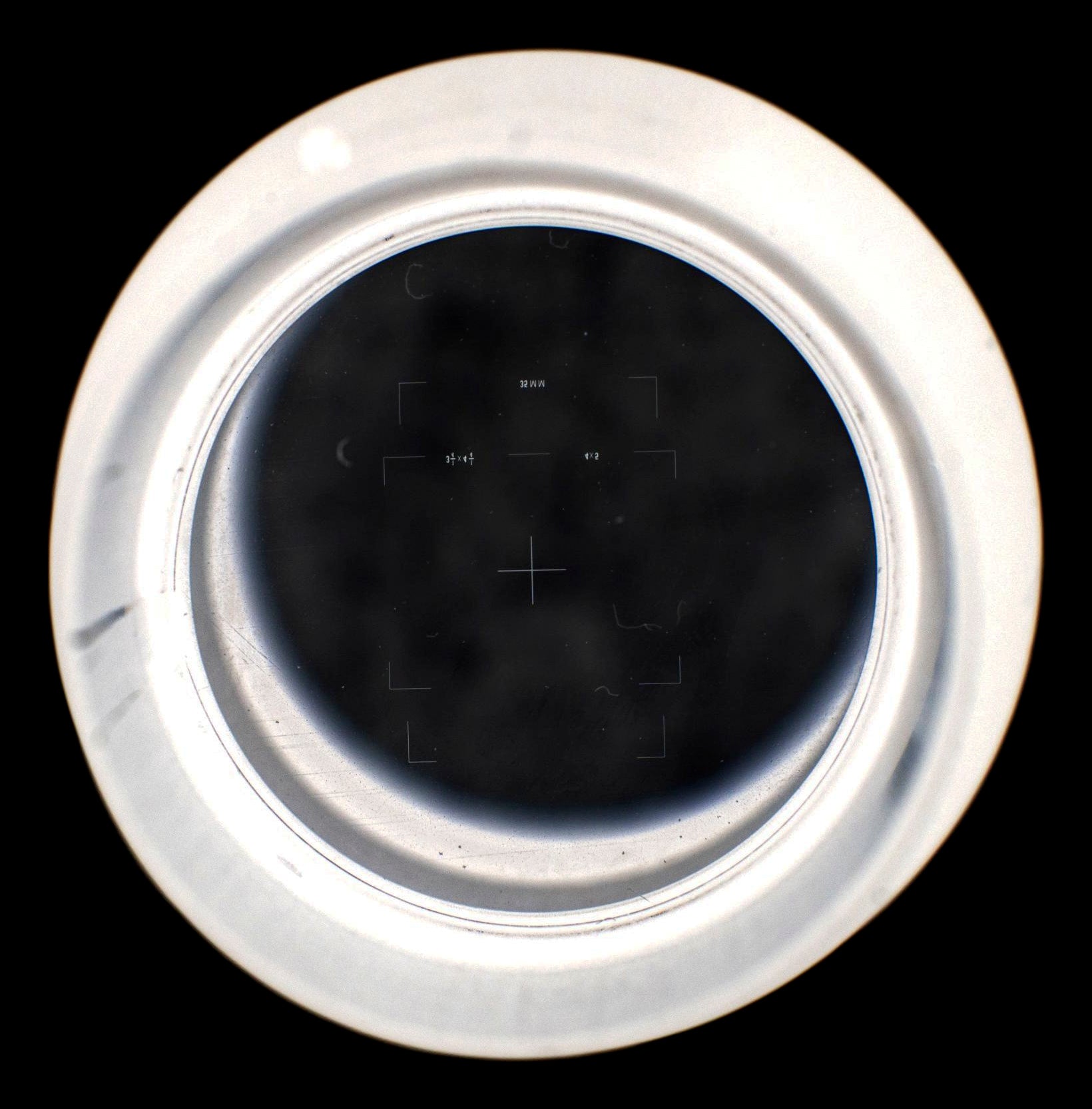American Optical Focusing 10x W.F. 145 P Eyepiece Photographic Reticul ...
