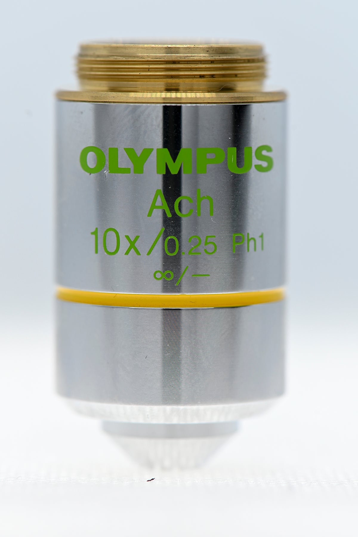 Olympus 10x Phase 1 Ach Objective – Microscope Central