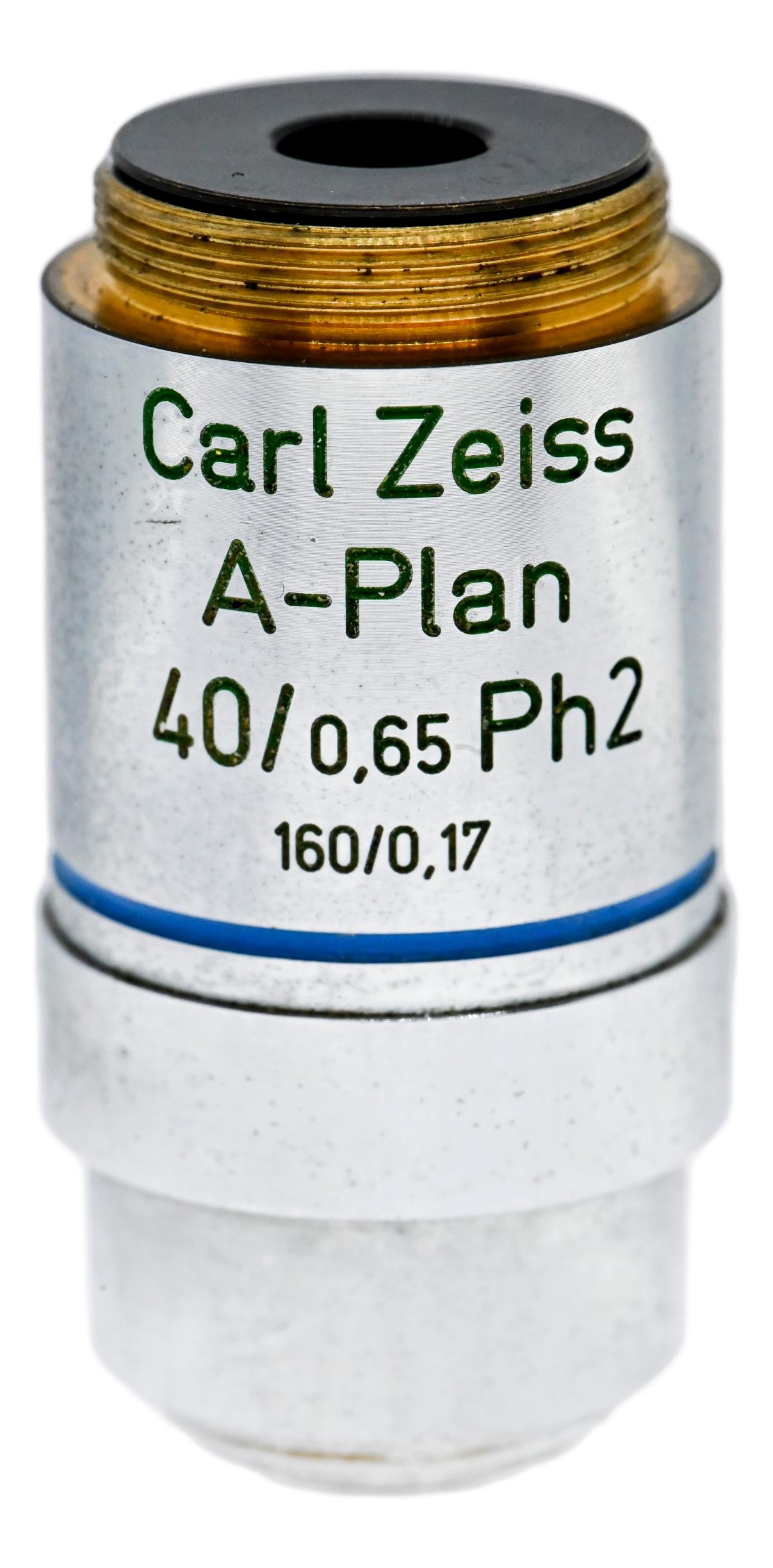 Zeiss A-Plan 40x Phase 2 Objective – Microscope Central