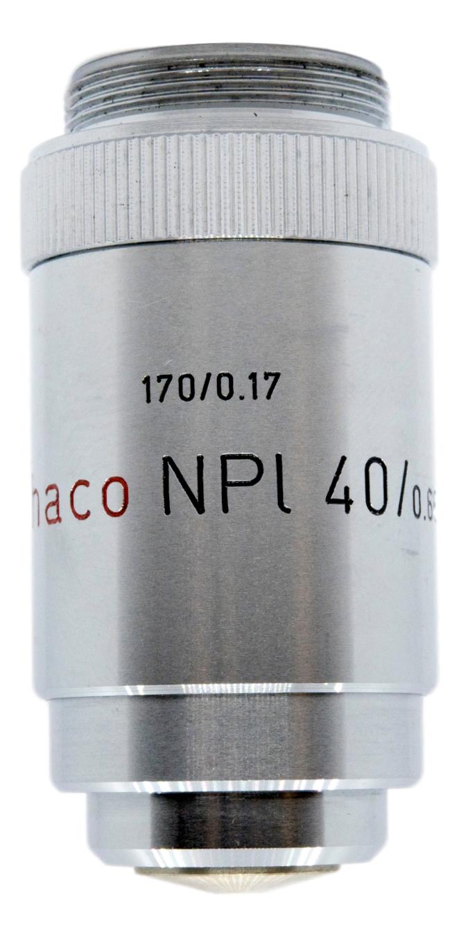 Leitz Phaco / Phase NPL 40x Objective – Microscope Central