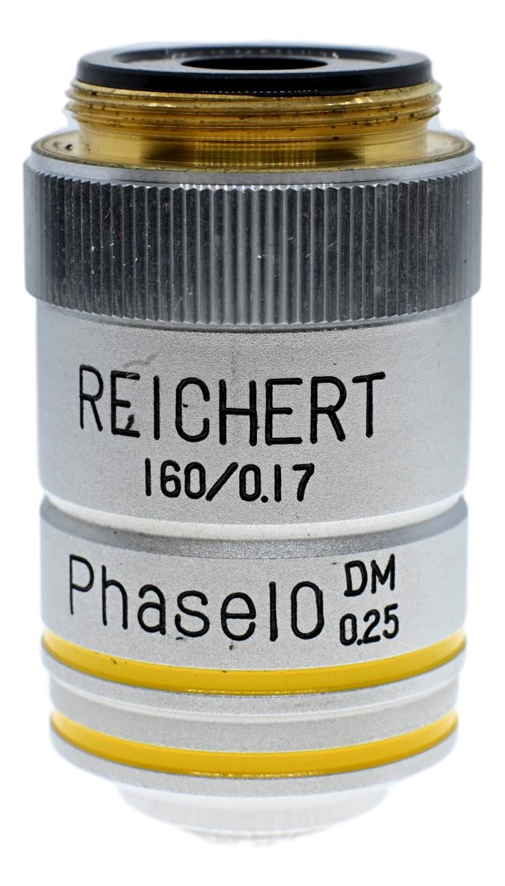 Reichert Phase 10x DM Objective – Microscope Central