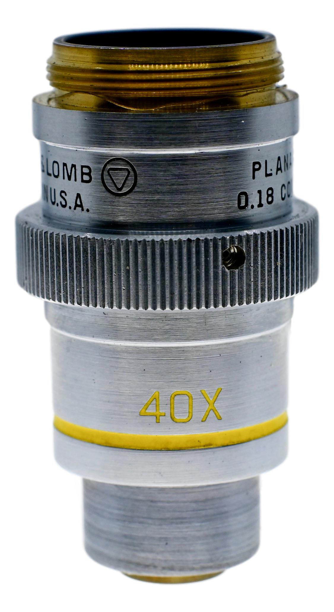 Bausch & Lomb 40x PlanAchromat Objective – Microscope Central