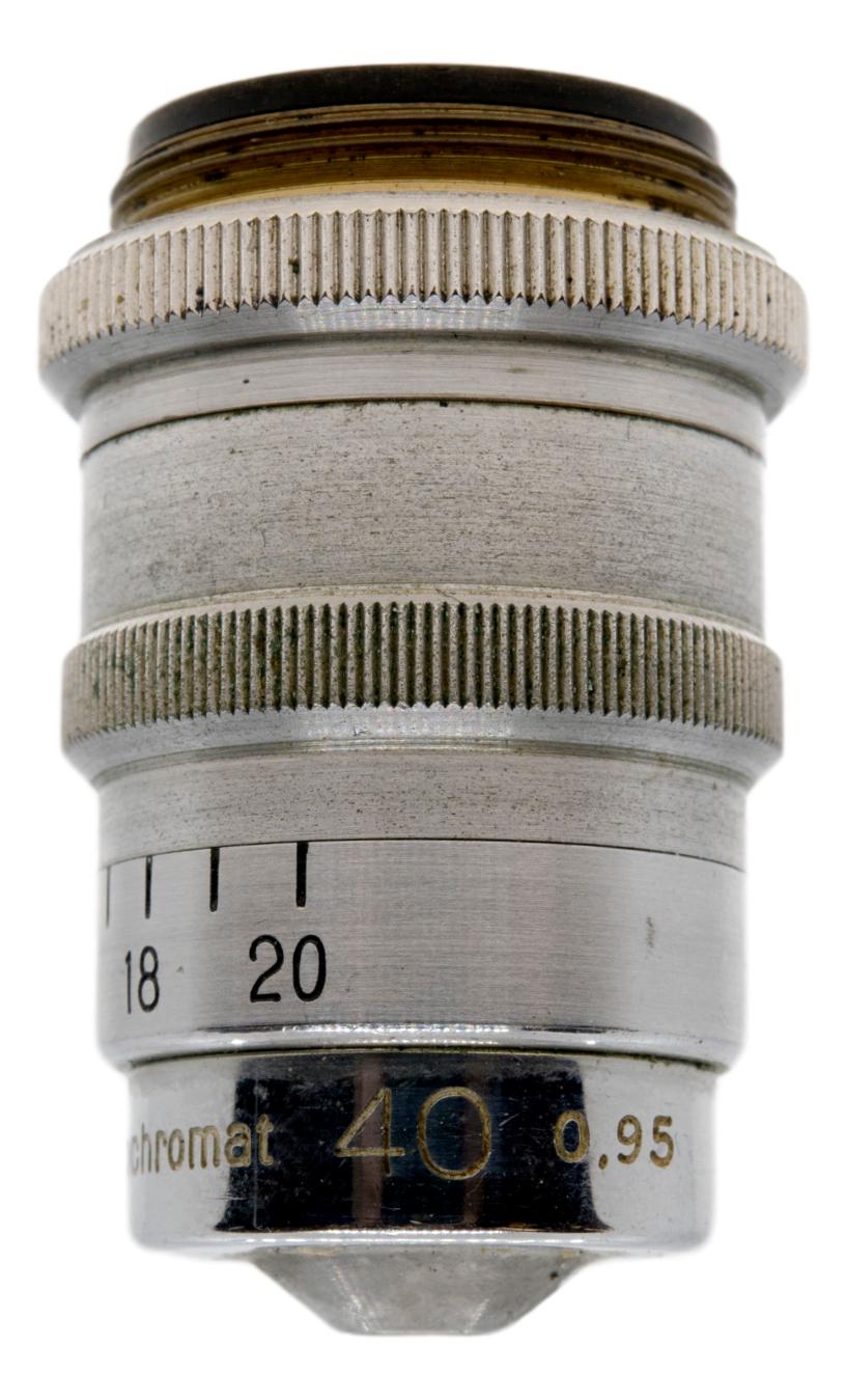 Zeiss 40x Apochromat JENA Correction-Collar Objective – Microscope Central