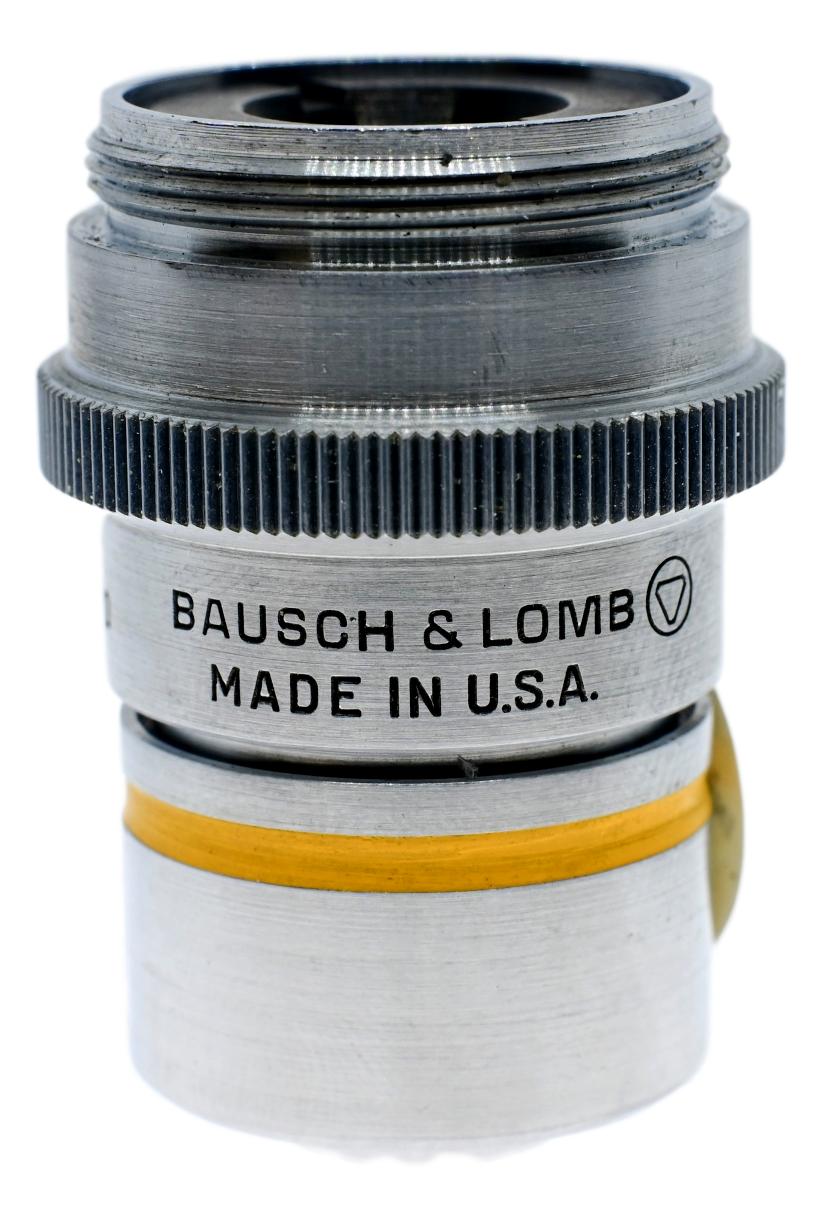 Bausch & Lomb / B&L 40x Achromat Flat Field Objective – Microscope Central