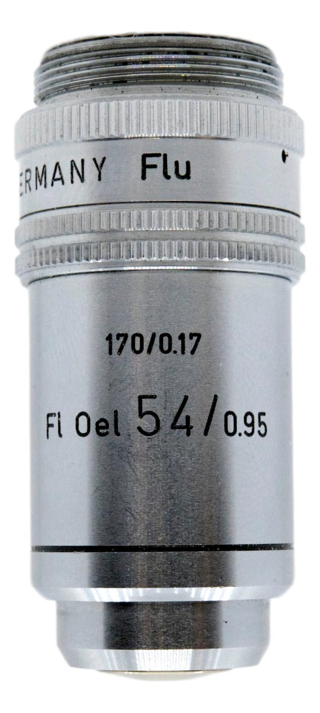 Leitz 54x Oil FL Objective – Microscope Central