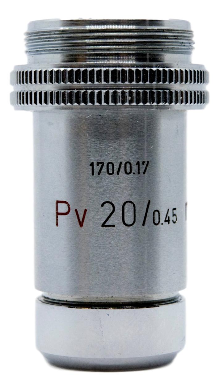 Leitz 20x PV n Objective – Microscope Central