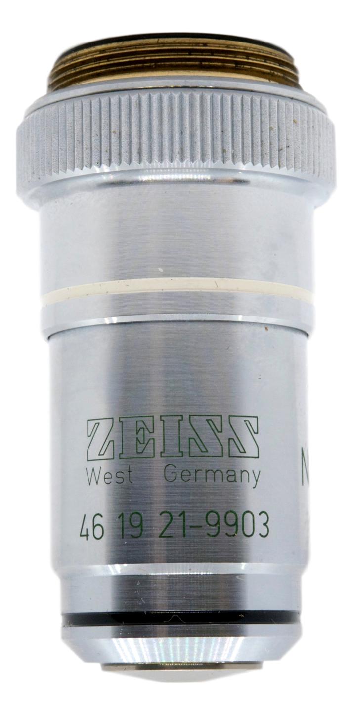Zeiss 100x NEOFLUAR Phase 3 Oil Objective – Microscope Central