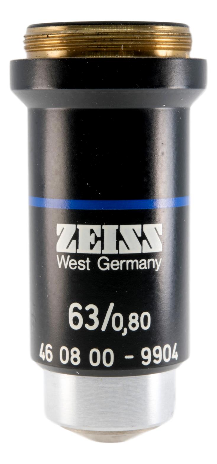 Zeiss 63x Objective Cat.#: 46 08 00 - 9904 – Microscope Central