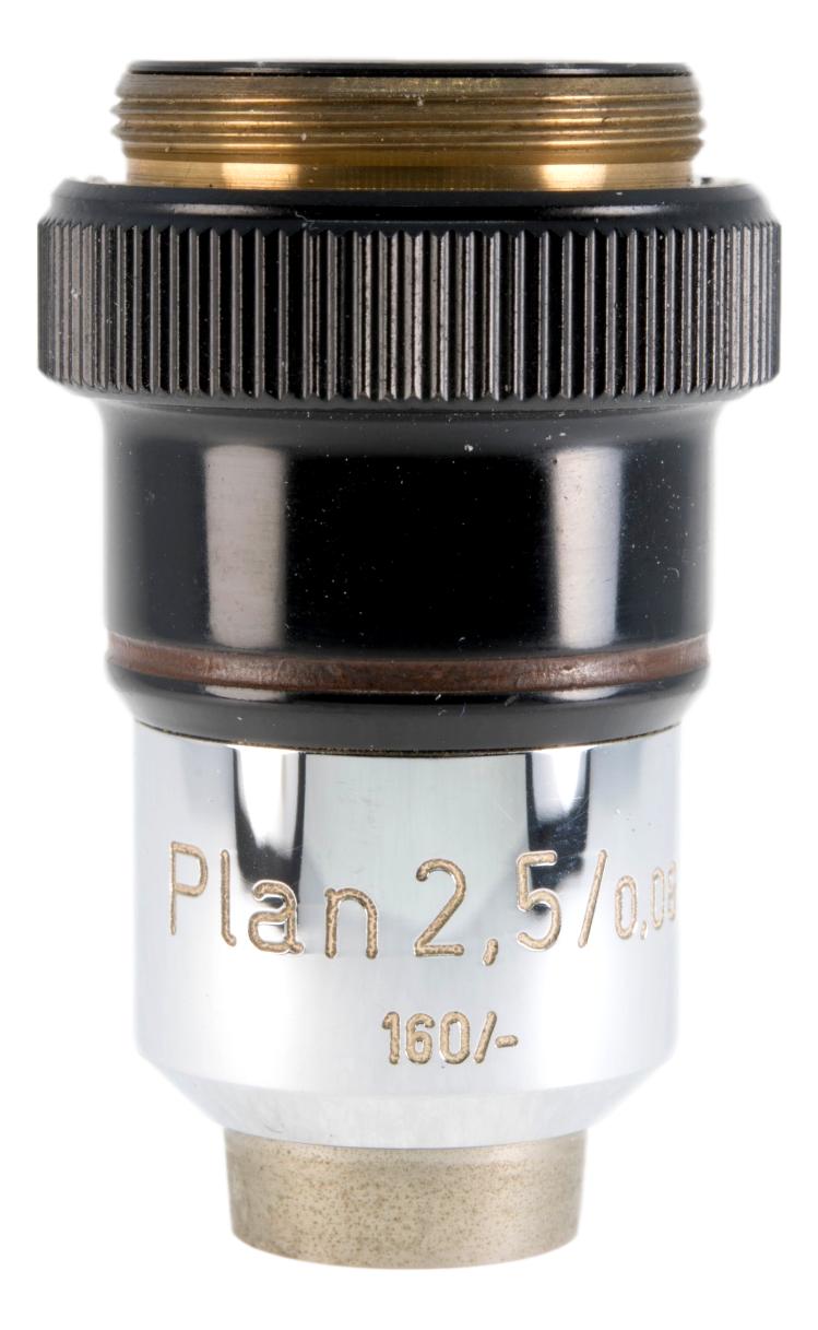 Zeiss 2.5x Plan Objective – Microscope Central