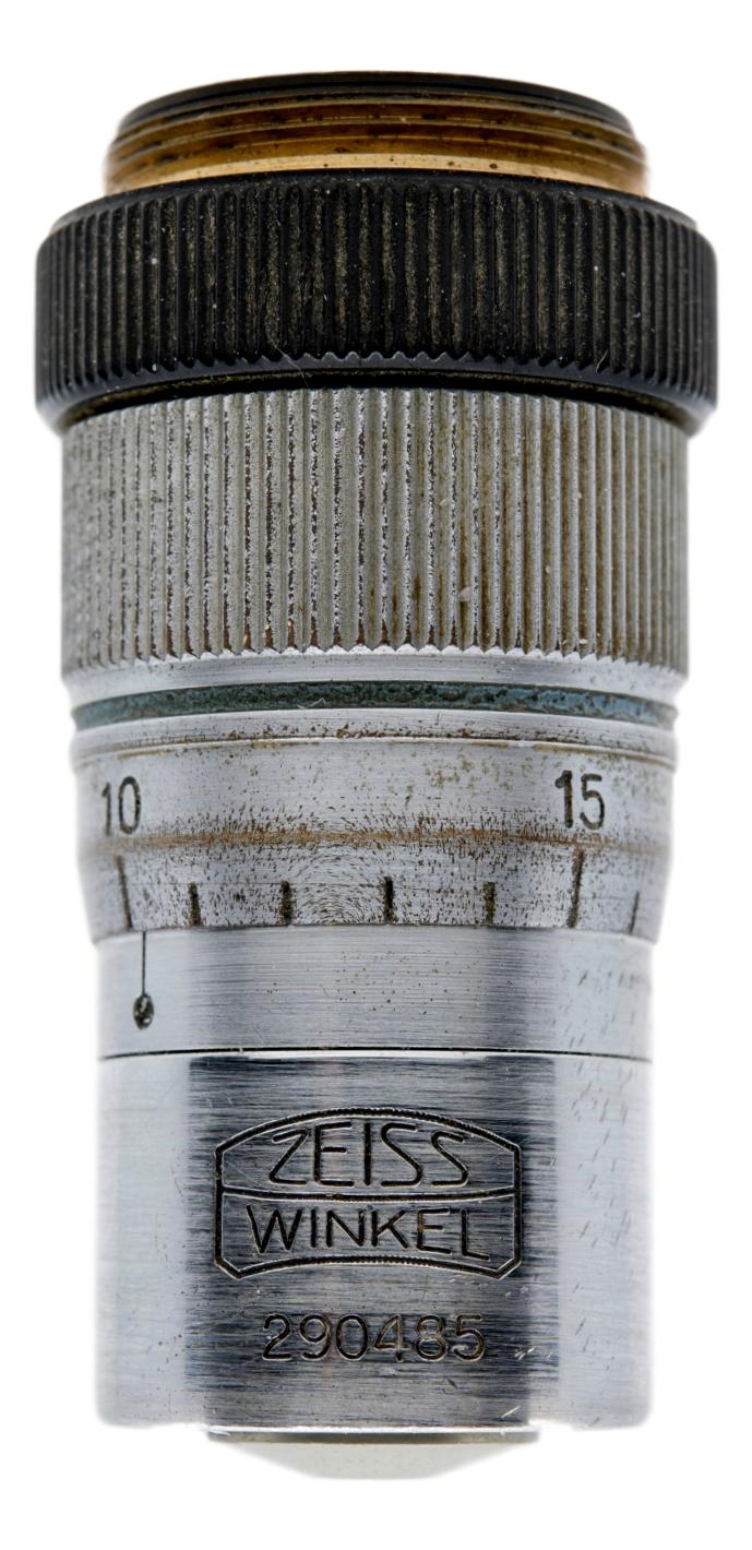 Zeiss 63x Neofluar Correction-Collar Objective Cat. #: 290485 ...