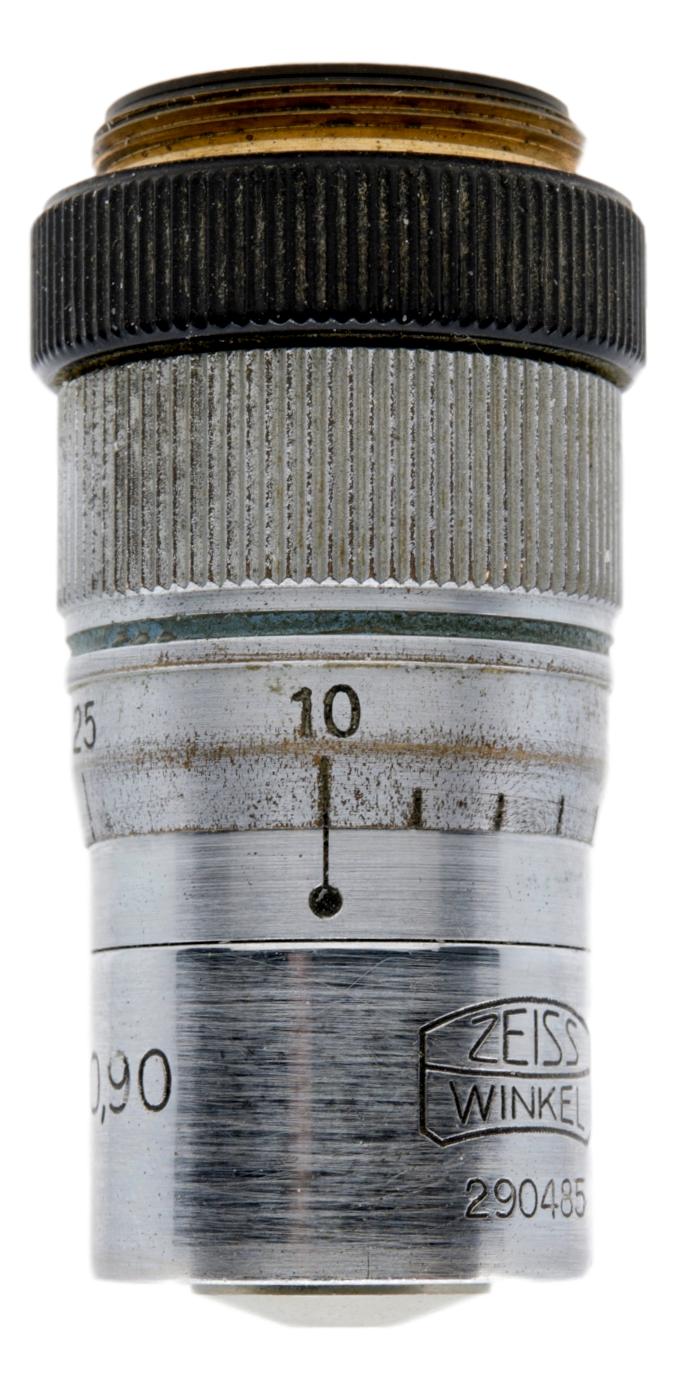 Zeiss 63x Neofluar Correction-Collar Objective Cat. #: 290485 ...