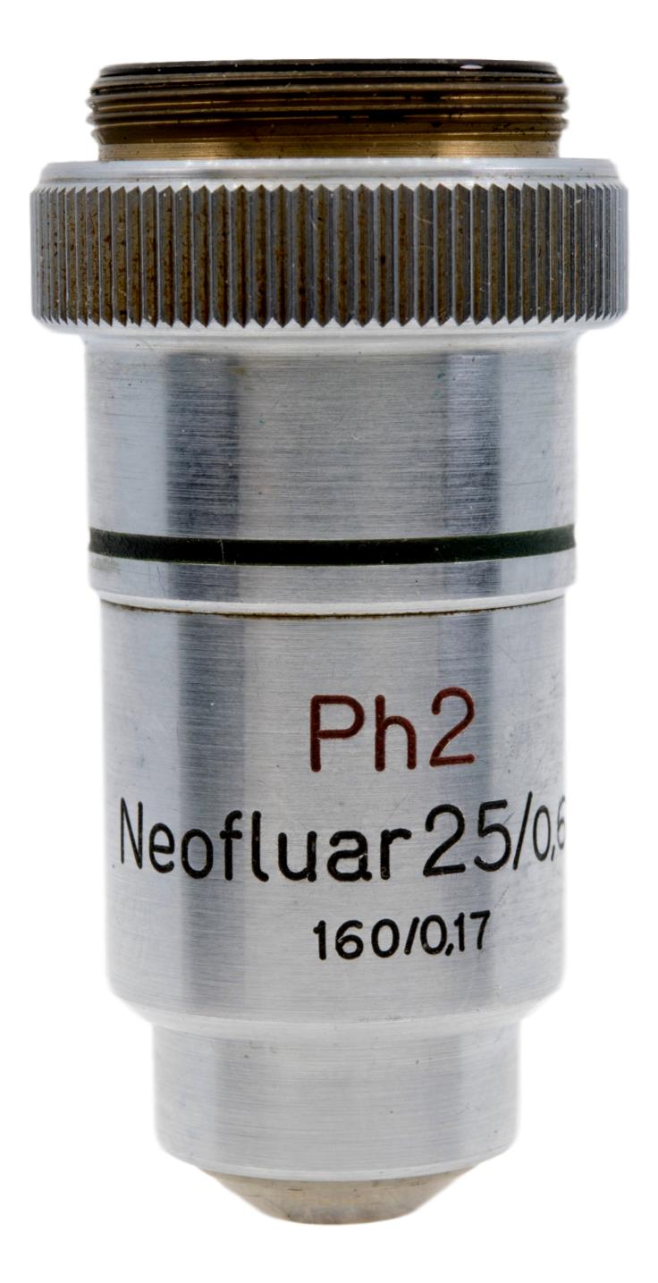 Zeiss 25x Neofluar Ph2-Objective – Microscope Central