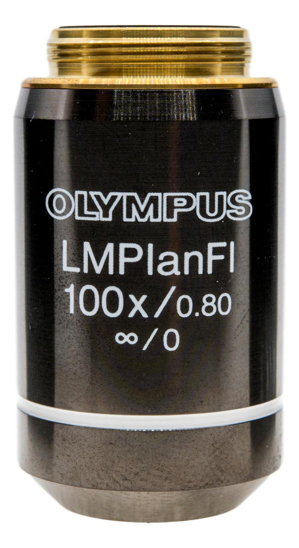 Olympus LMPlanFL 100x Microscope Objective – Microscope Central
