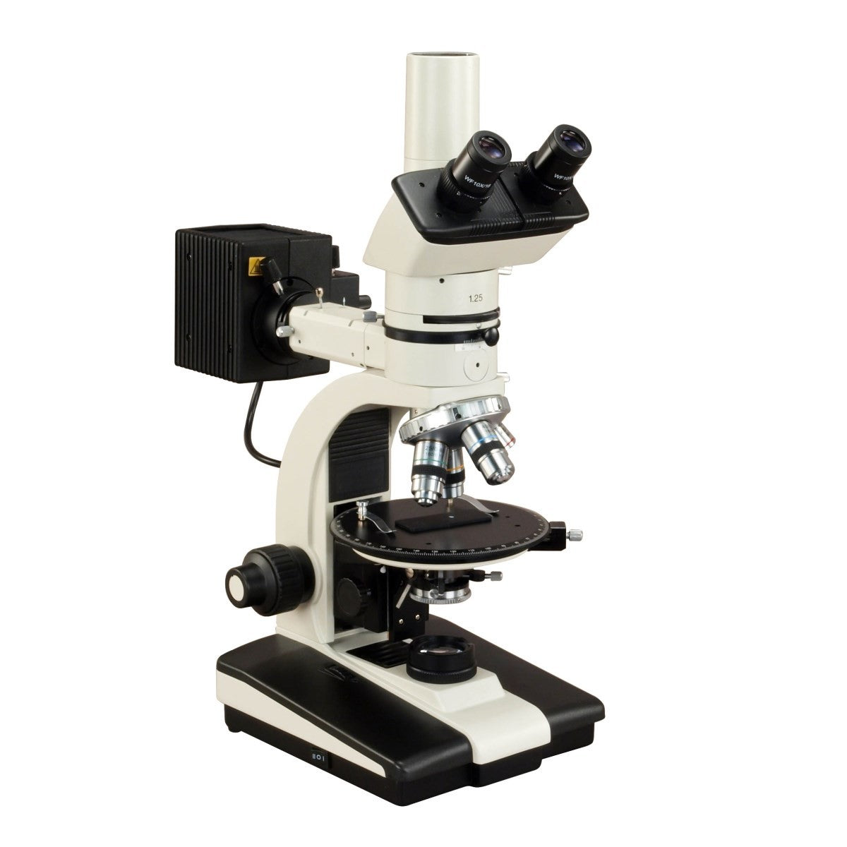 OMAX 50X-787.5X Trinocular Ore Petrographic Polarizing Microscope with ...