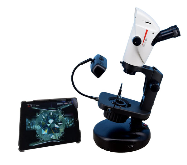 Leica S9i Gemological WiFi Microscope | Digital HD Gem Microscope ...