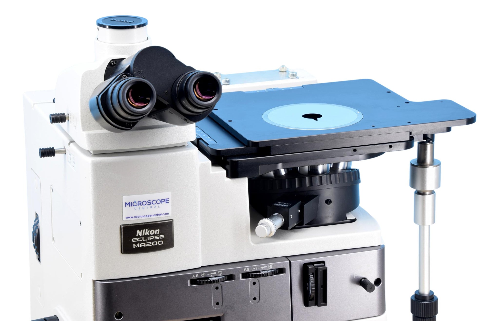 Nikon MA200 Inverted Metallurgical Microscope - Brightfield, Darkfield – Microscope Central