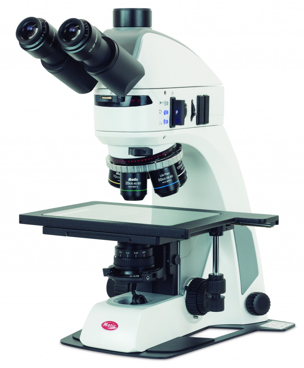 Motic Panthera TEC Metallurgical Brightfield / Darkfield Microscope ...