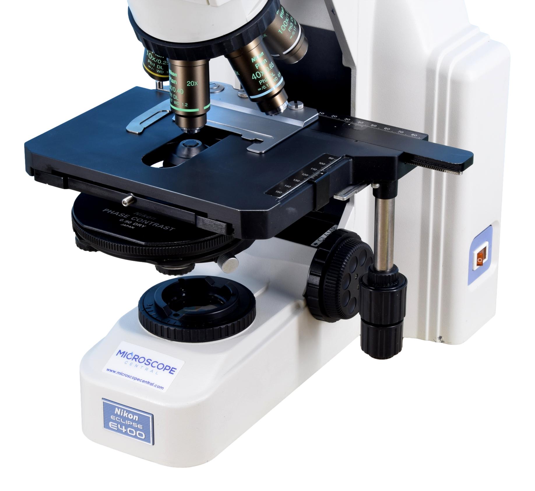 Nikon Eclipse E400 Phase Contrast Microscope | Fully Serviced w ...