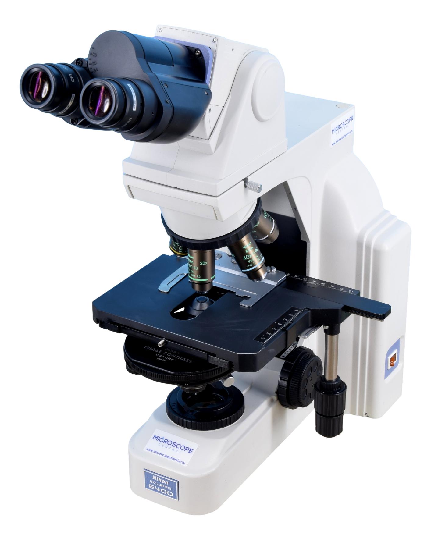 Nikon Eclipse E400 Phase Contrast Microscope | Fully Serviced w ...