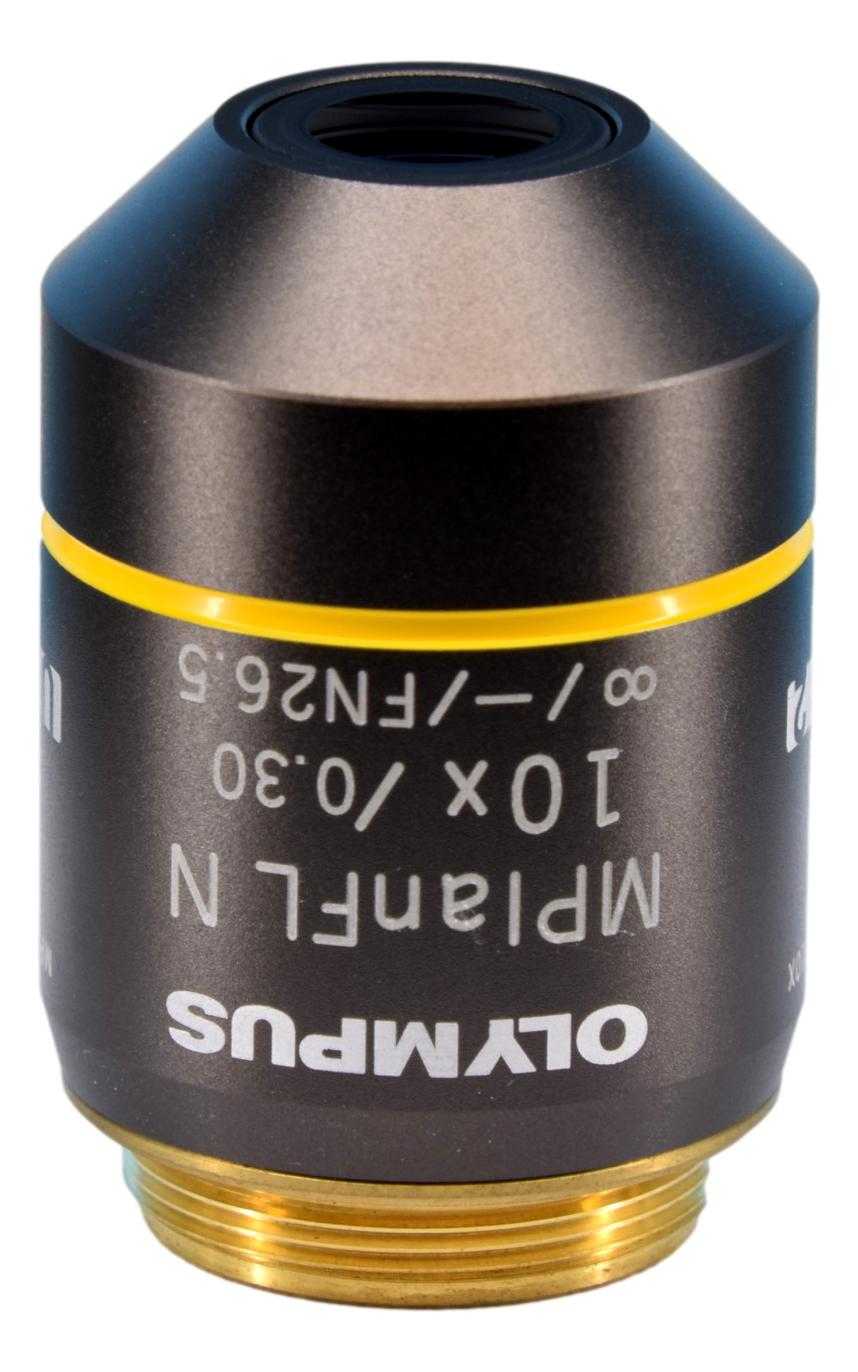 Olympus MPlanFL N 10x Microscope Objective – Microscope Central