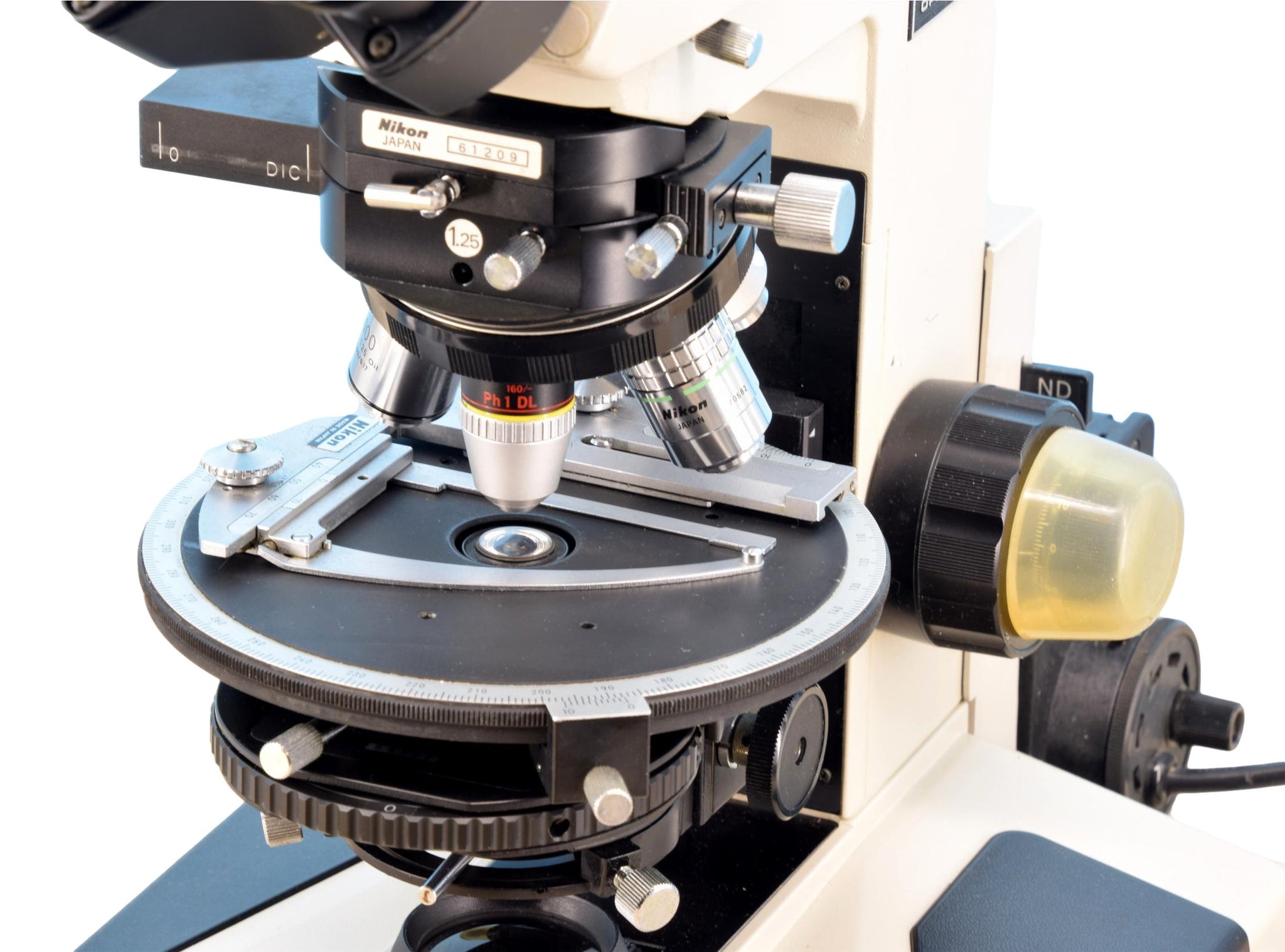 Nikon Optiphot DIC Phase Contrast Microscope – Microscope Central
