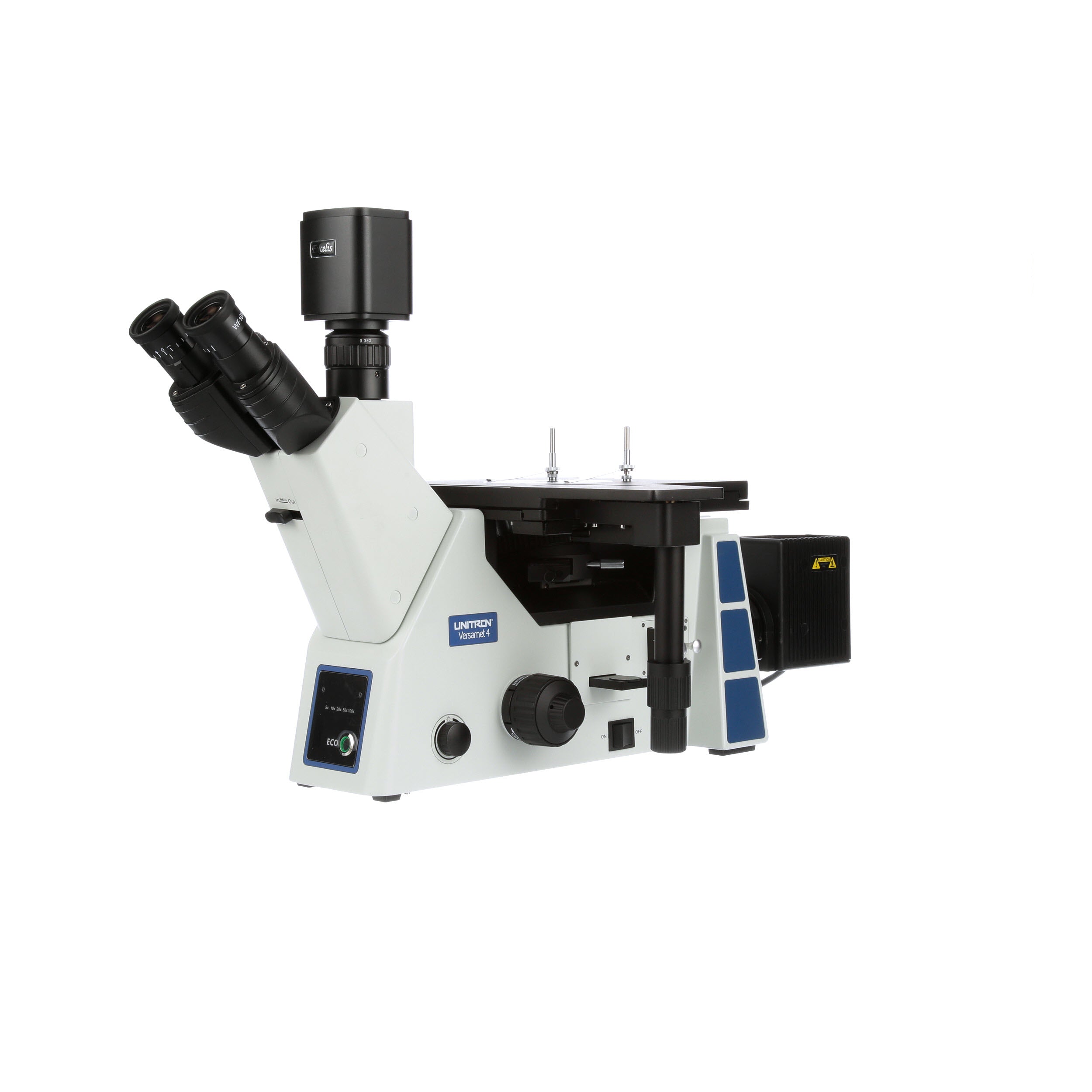 Unitron Versamet 4 Inverted Metallurgical Brightfield HD Digital Micro ...