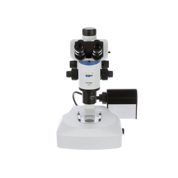 Unitron Z12 Stereo Zoom Microscope on Diascopic Stand 6.3x - 80x ...