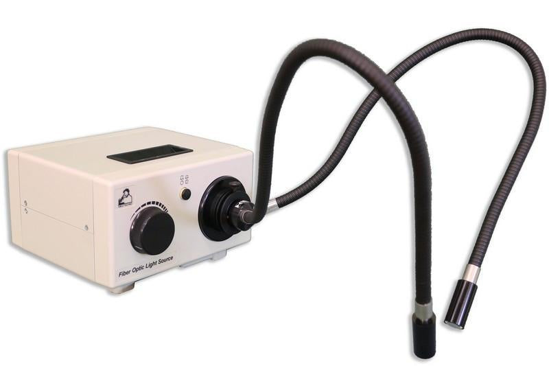 Dual Gooseneck Microscope Illuminators | LED & Halogen – Microscope Central