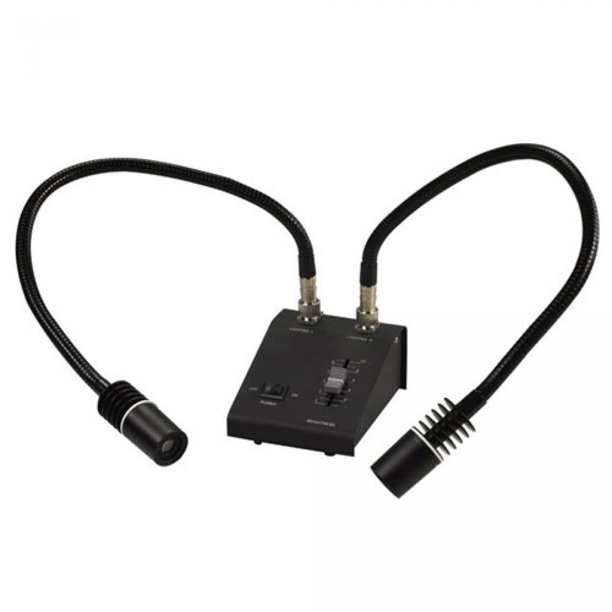 LED Dual Gooseneck 3 Watt Illuminator – Microscope Central