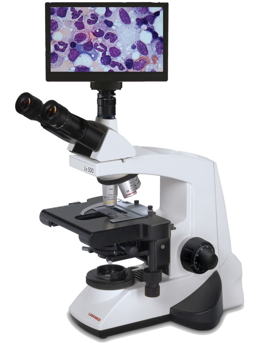 Labomed Lx500 Phase Contrast Digital HD Microscope – Microscope Central