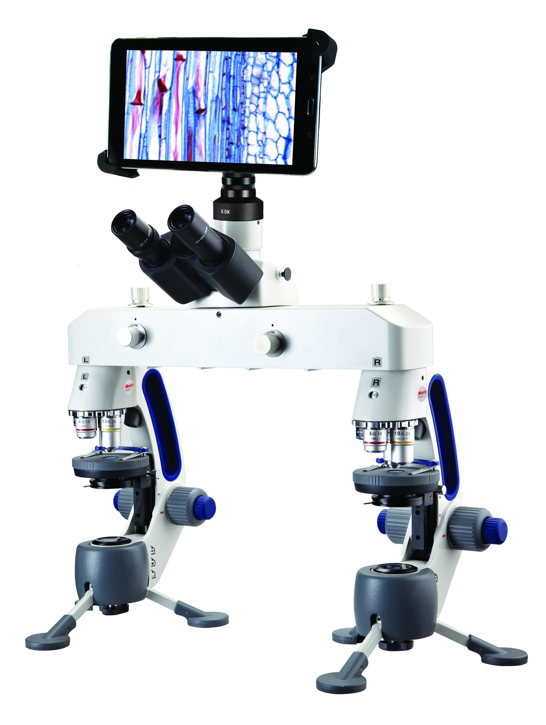 Swift M3 Comparison LED Microscope with 8" Tablet – Microscope Central