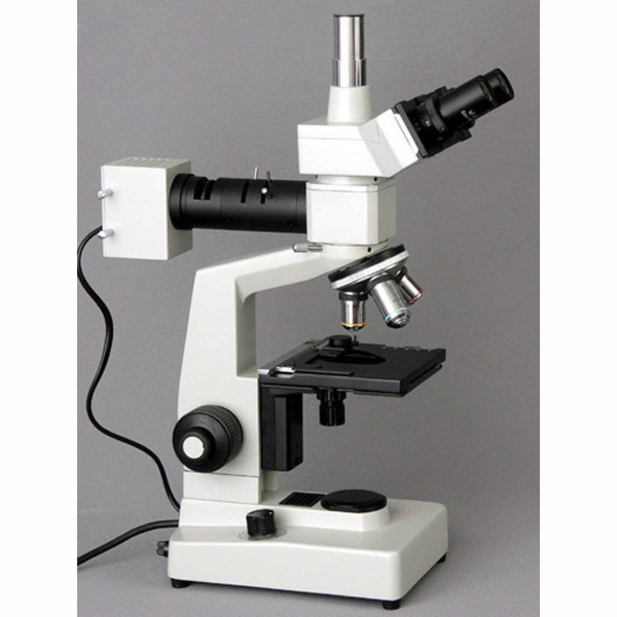 AmScope Trinocular Metallurgical Microscope 40X-800X – Microscope Central