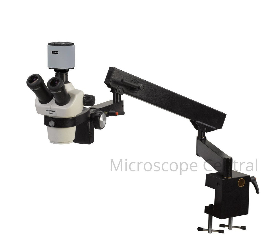 Unitron Z730 Flex Arm Digital Stereo Microscope 0.7x - 3.0x ...